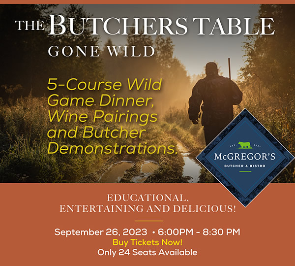 McGregor's Butcher & Bistro: Classes and Events